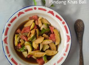 Resep rujak kuah pindang rumahan enak dan mudah - Cookpad