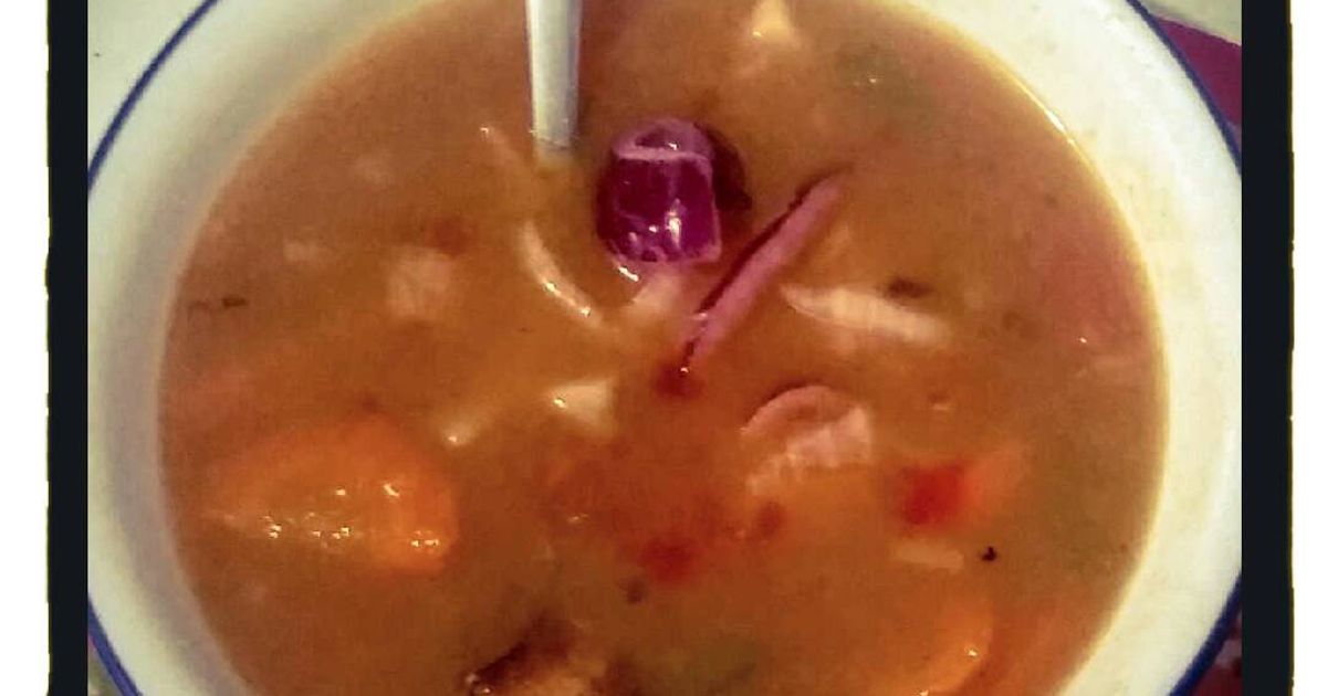 Sopa De Malanga Con Mariscos Receta de Lisandro Orellana- Cookpad