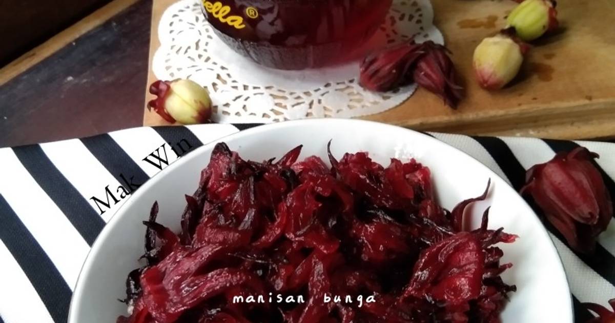 45 resep sirup bunga rosella enak dan mudah - Cookpad