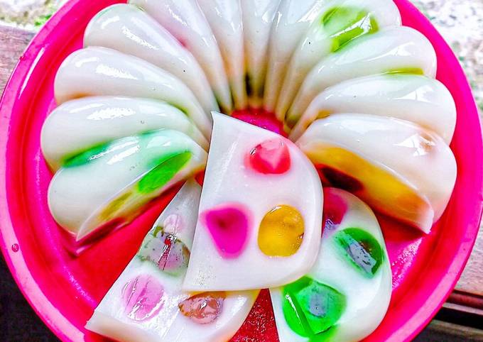 Resep Puding santan inaco jelly oleh Lanita Agus Piawan - Cookpad