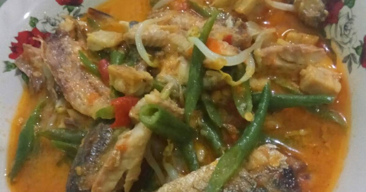 Resep Ikan pindang tempe kacang panjang masak santan oleh Risqi Setiani ...