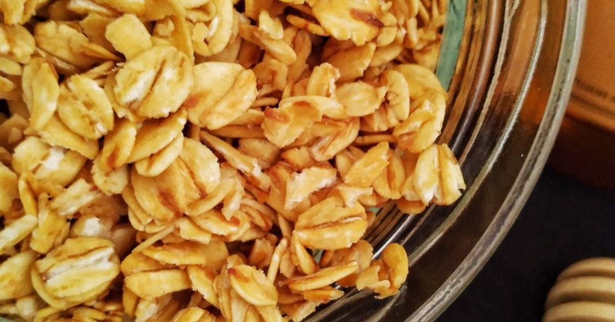 Resep Granola Original oleh Ummu Rashdan - Cookpad
