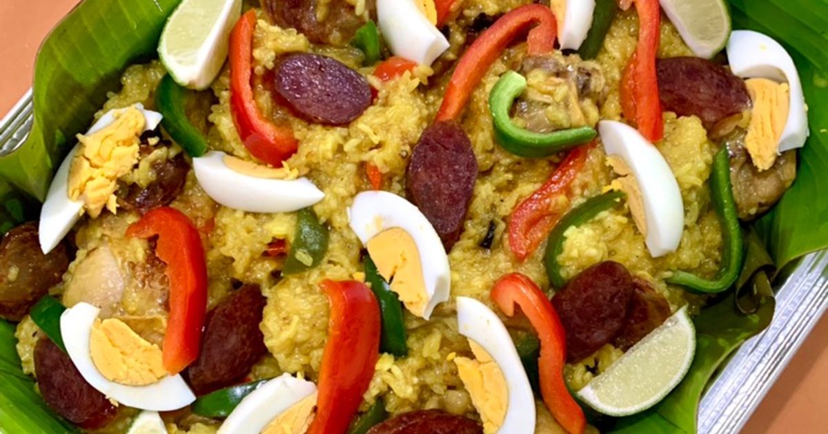 Bringhe (Filipino Rice Dish) Recipe By Alfredsanpedro