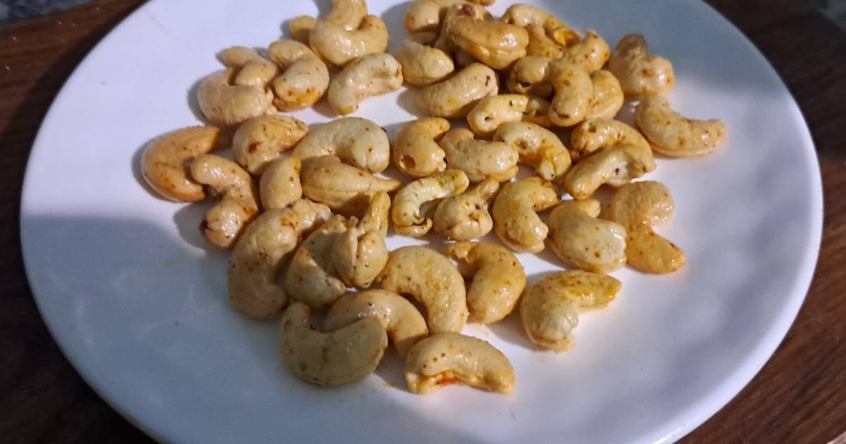 # chatpata kaju instant snacks Recipe by Archana Devi ( Chaurasia ...