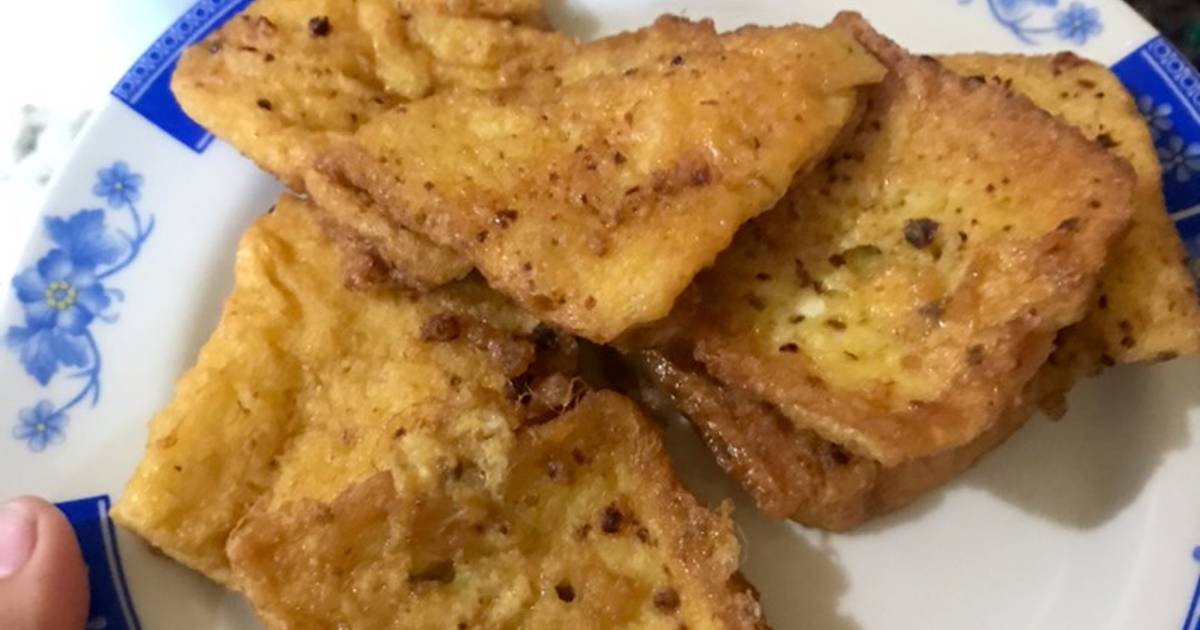 Resep ROTI TELOR GORENG (CEMILAN #DIRUMAHAJA) oleh nca - Cookpad