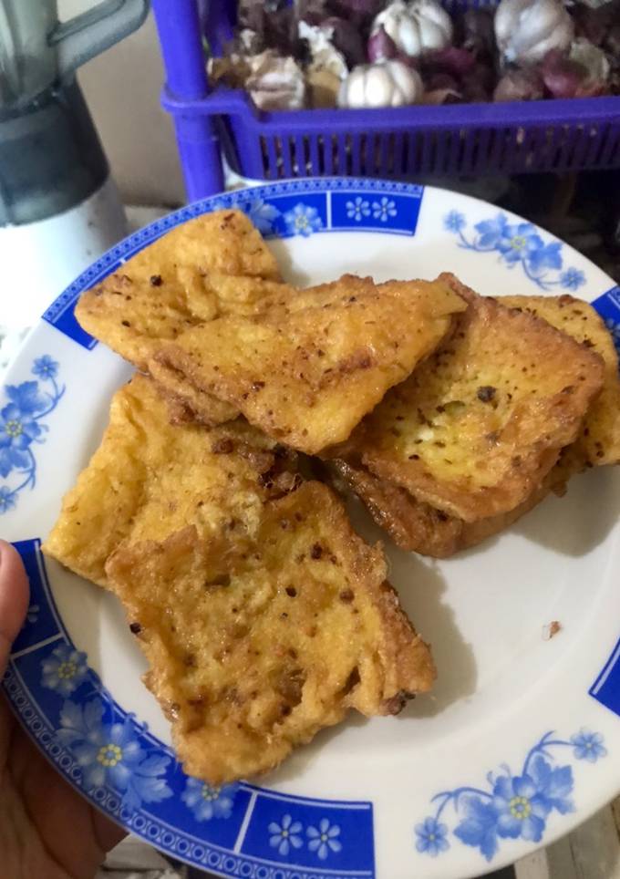 Resep ROTI TELOR GORENG (CEMILAN #DIRUMAHAJA) oleh nca - Cookpad