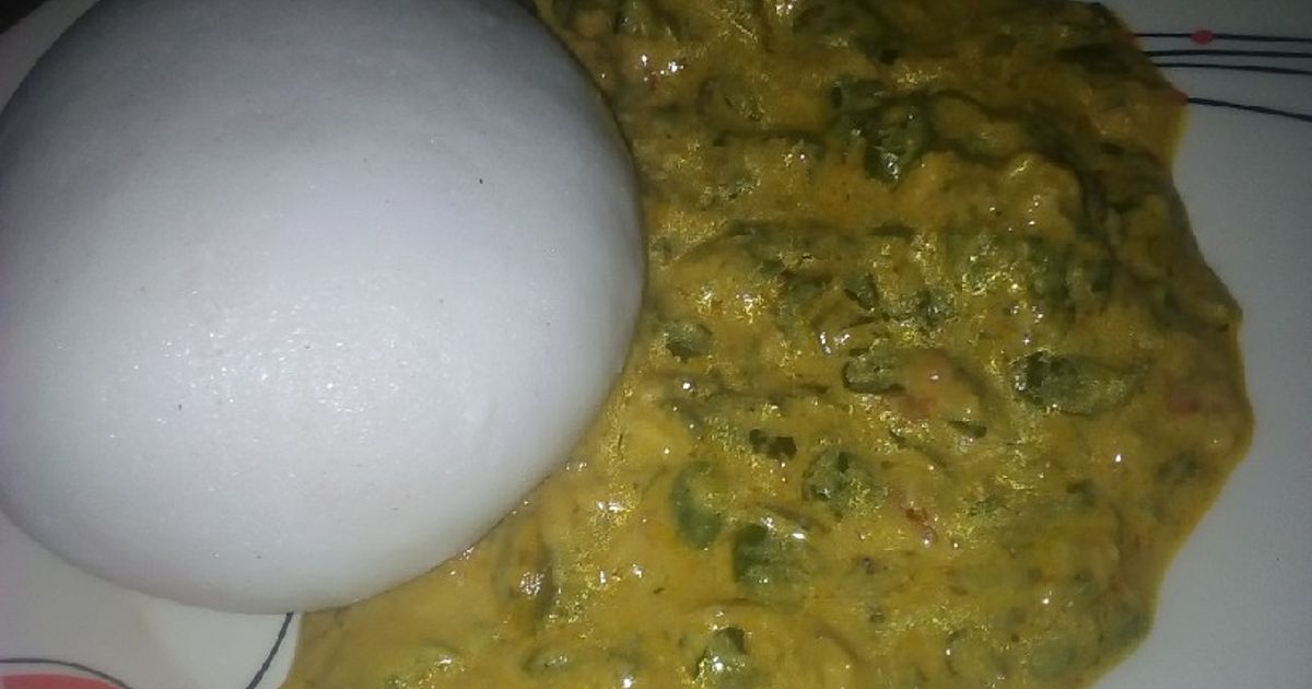 Tuwon Shikafa Da Miyan Zogale Recipe by Shaf's cuisine - Cookpad