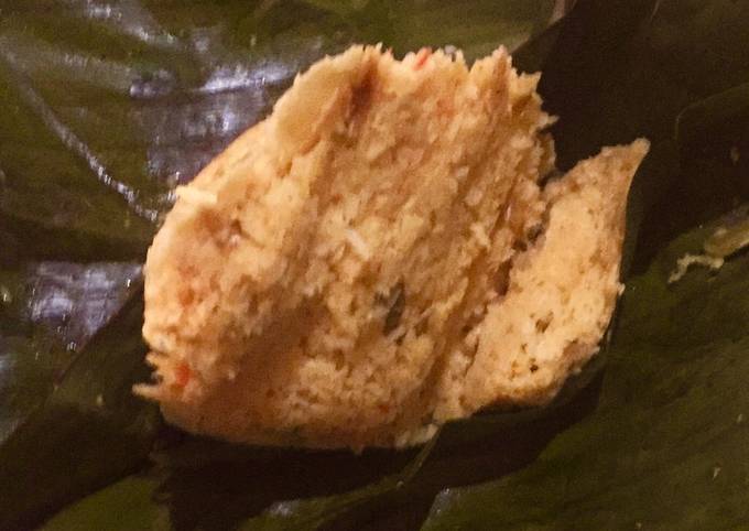 Resep Botok Teri Kelapa oleh Mang Gundul - Cookpad