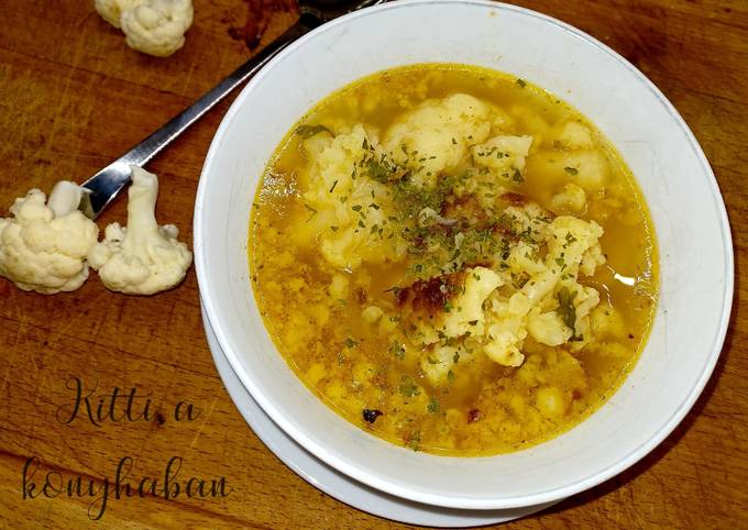 Karfiolleves | Zagyi Kitti-Kitti a konyhában receptje - Cookpad receptek