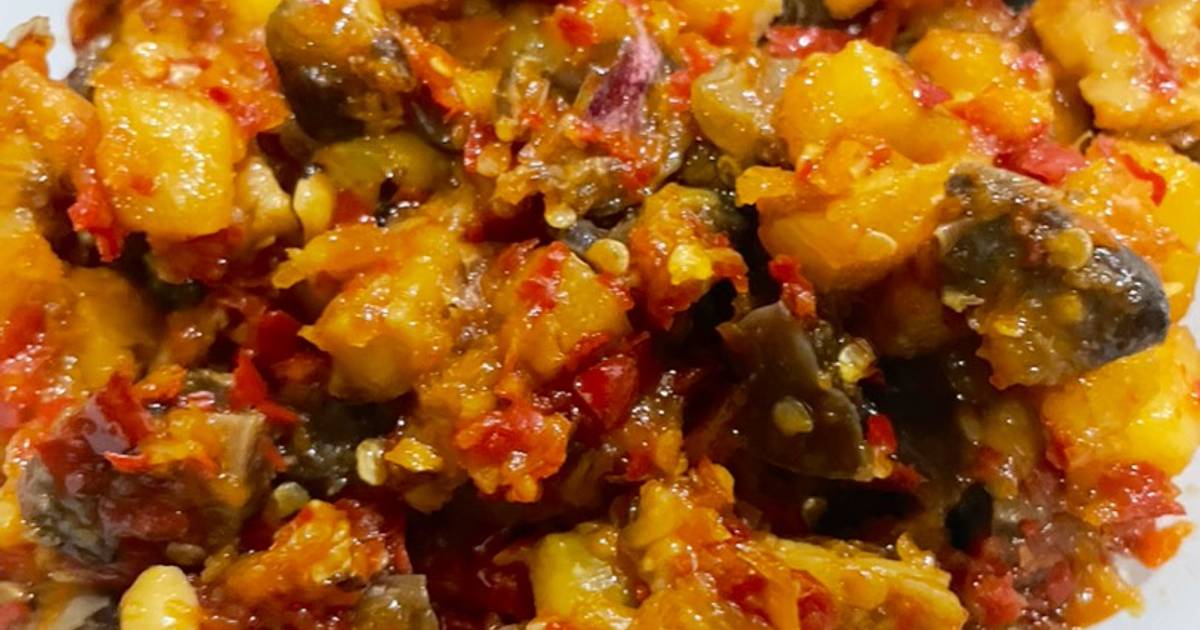 Resep Sambal Ampela Nanas oleh Mutiara Indira Putri - Cookpad