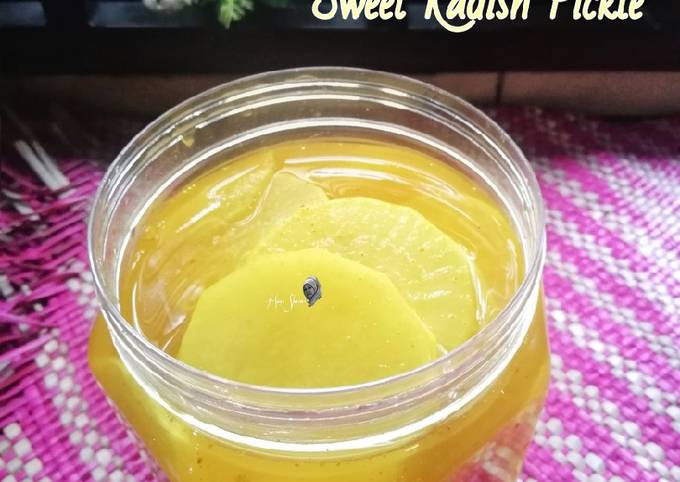 Resipi DANMUJI 단무지 - SWEET RADISH PICKLE oleh Hani Shaimi - Cookpad