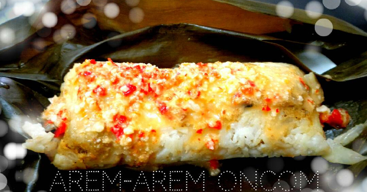 Resep Arem Arem Oncom Sambal Kacang🌶️🌶️ oleh Shirley Wijaya - Cookpad