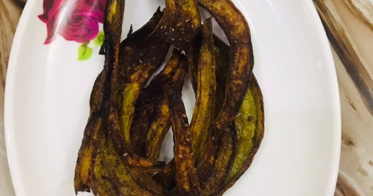 Crispy Fried Banana Peel girki daga Jamila Ibrahim Tunau - Cookpad