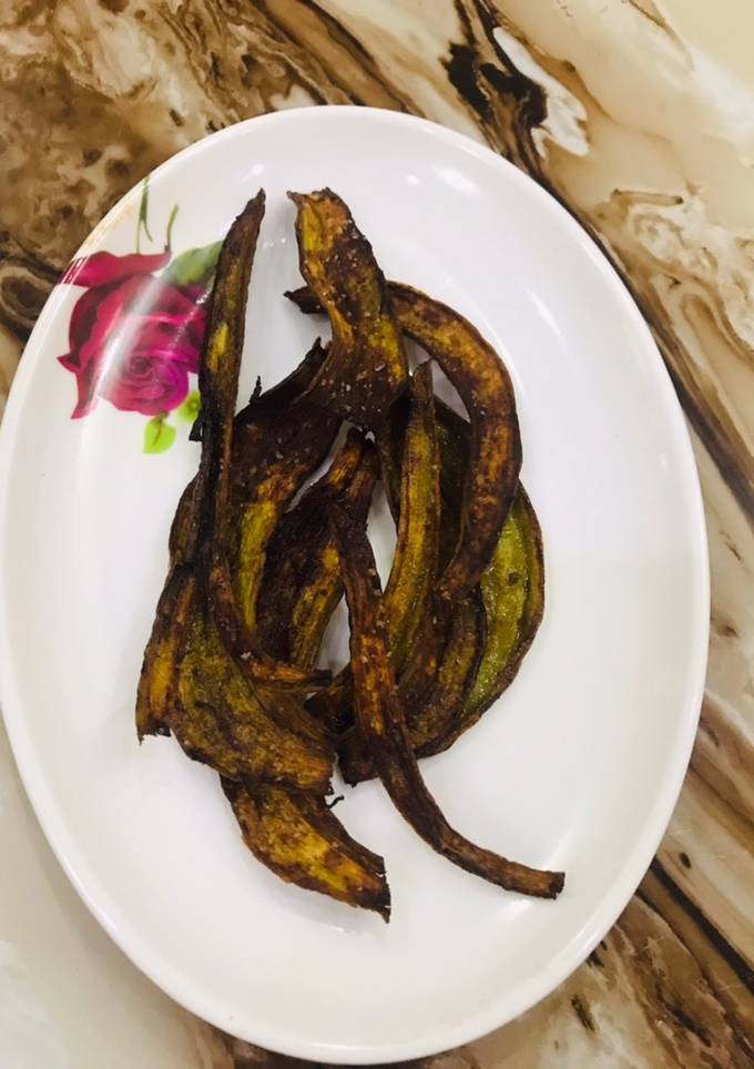 Crispy Fried Banana Peel girki daga Jamila Ibrahim Tunau - Cookpad