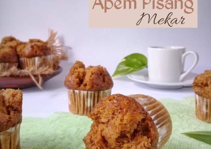 Resep Apem Pisang Mekar oleh Heni Nur - Cookpad
