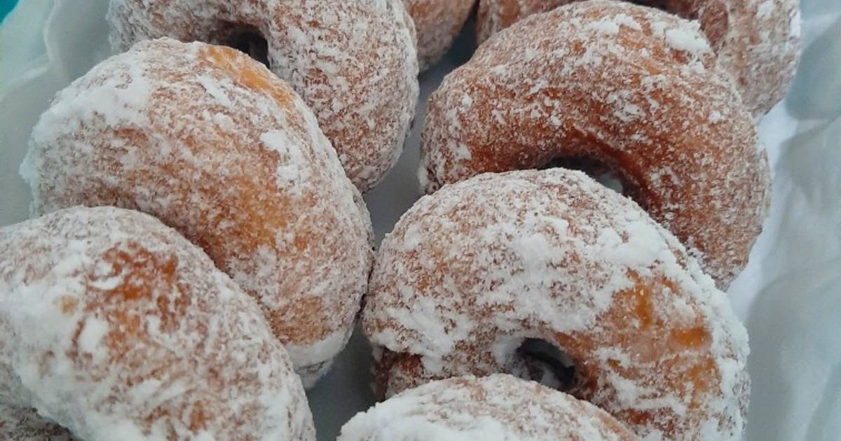 Resep Donat Gula Empuk Tanpa Ulen (No Mixer) oleh Intan Zahra H.A - Cookpad