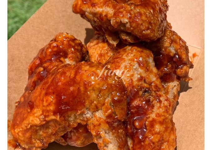 Resep Fire Chicken Wings ala Richeese oleh Fang - Cookpad
