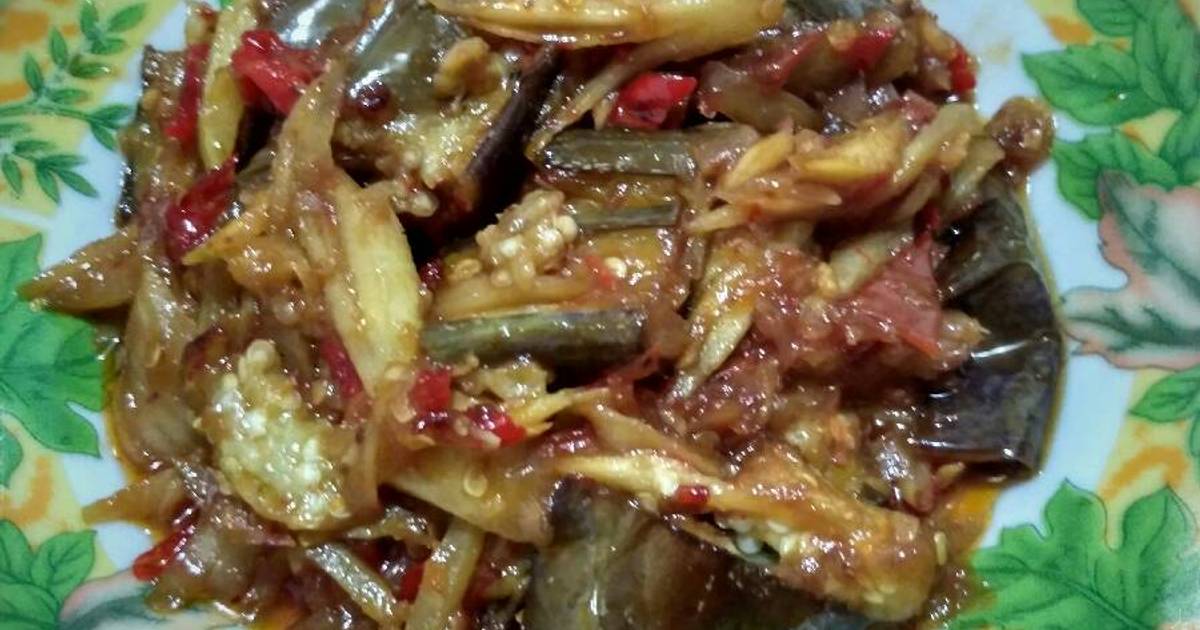 Resep Sambal terong mangga muda oleh Dapur_BundaAZKA - Cookpad