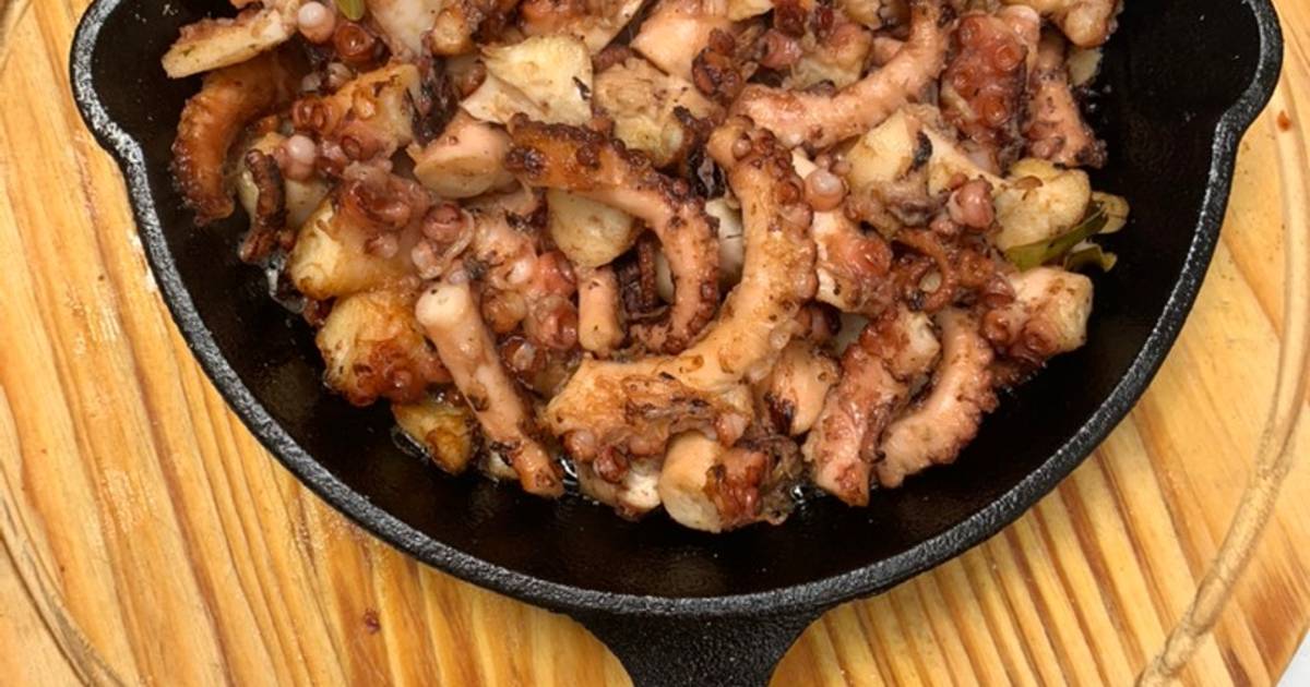 Pulpo asado - 69 recetas caseras- Cookpad