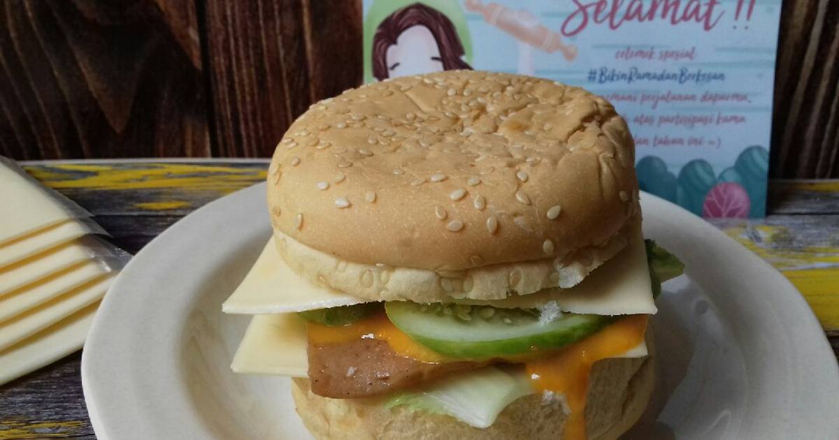 Resep Humble Cheese Burger oleh Tuty Ghafsha - Cookpad