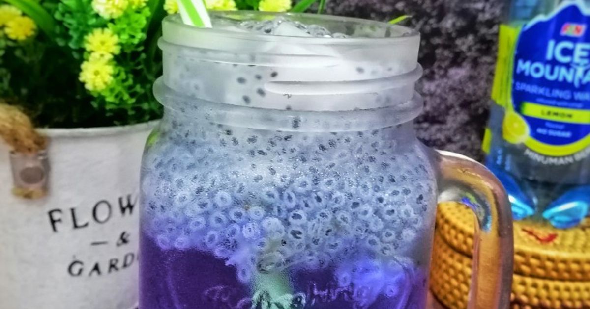 Resipi Air Biru Selasih oleh Norashikin Rahmat - Cookpad
