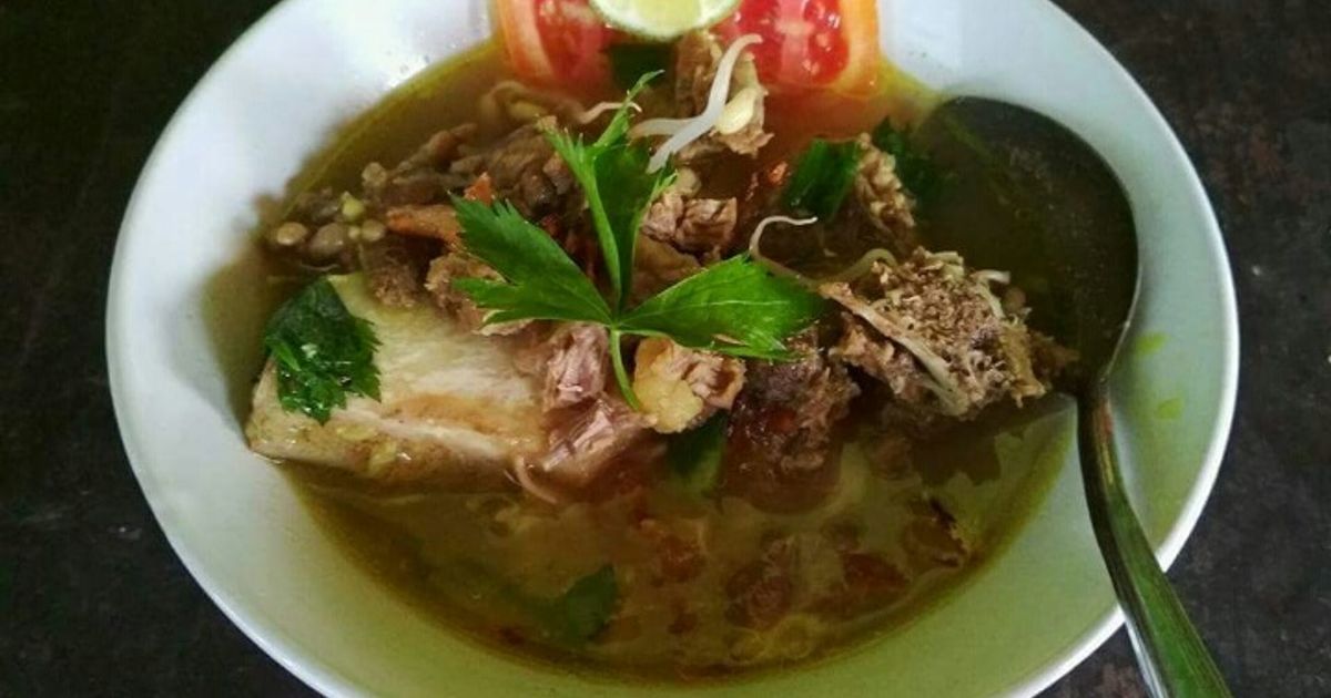 Resep Soto Daging Sapi Khas Boyolali oleh Putri(Dapur Ryuna) - Cookpad