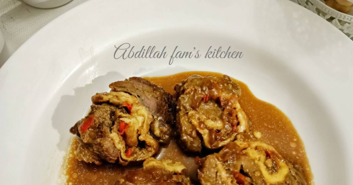 17 resep bistik gulung daging enak dan mudah - Cookpad