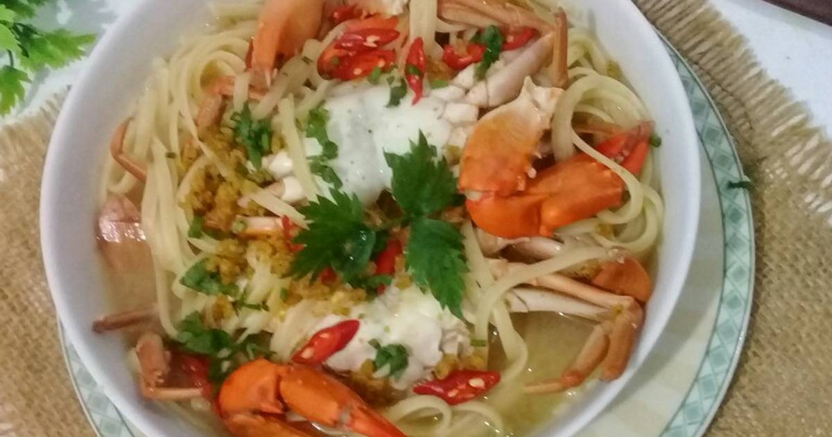 Resep Mie Kepiting Kuah Pedas oleh farida Sulthan 🇮🇩 (IG. Malika02782 ...