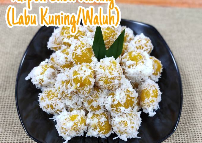 Resep Klepon Labu Parang (Labu Kuning/Waluh) oleh wa didot - Cookpad