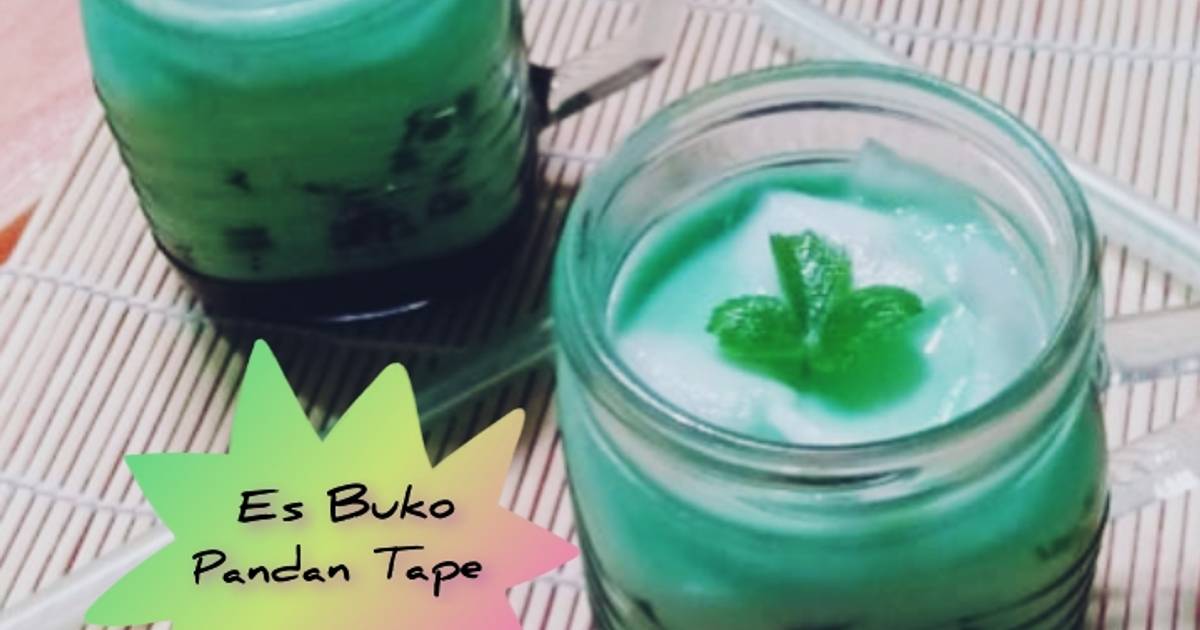 Resep Es Buko Pandan Tape oleh Oktaviani (Bund@ Keyl@) - Cookpad