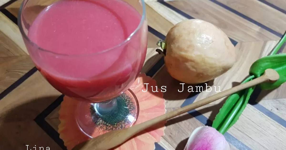 Resep Jus Jambu And Kurma Oleh Lina Bachry Cookpad