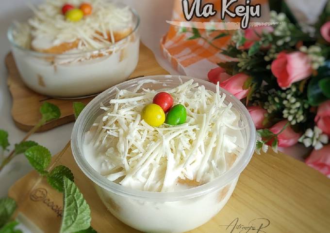 Resep Setup Roti Tawar Vla Keju oleh 🍒Astri Anjar🍍 - Cookpad