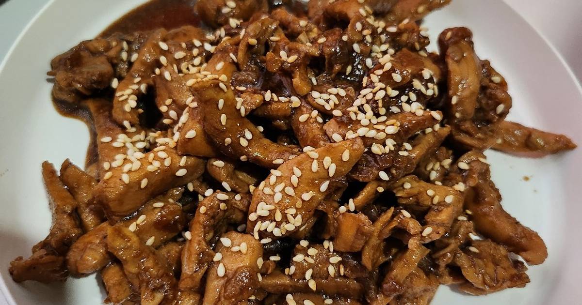 Resep Ayam saos teriyaki oleh Maya Pratiwi - Cookpad