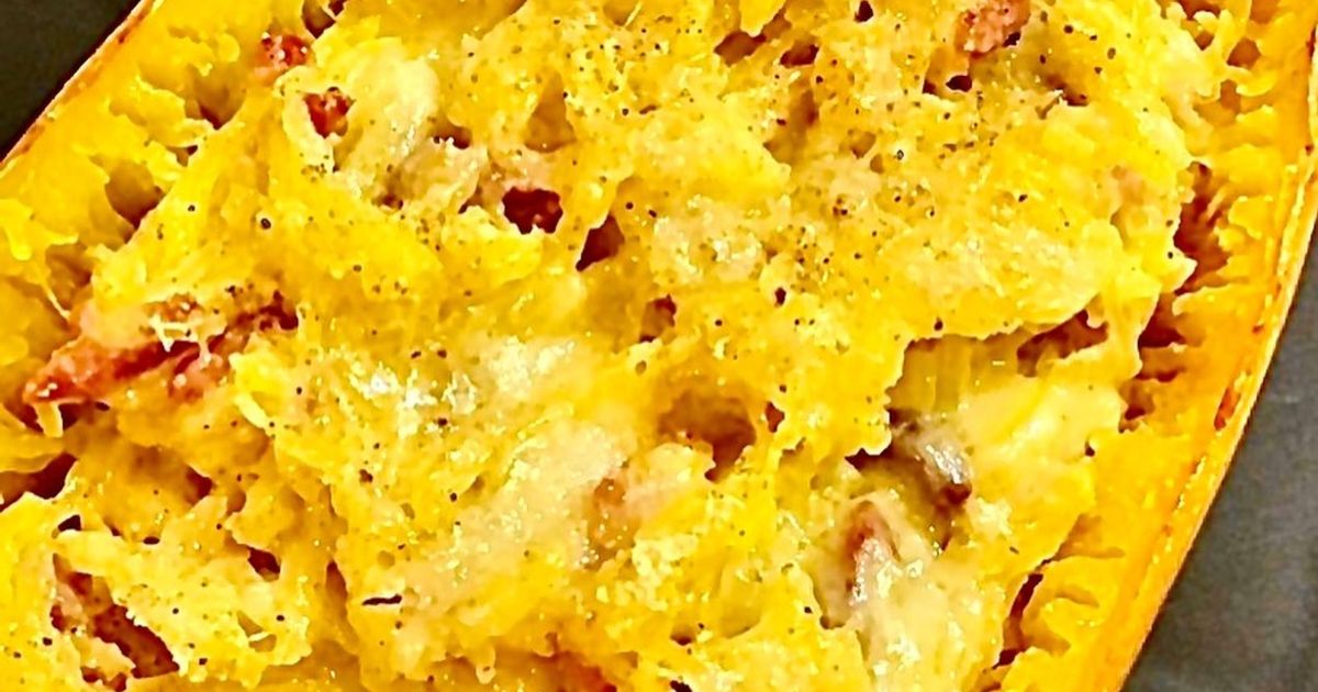 Courge Spaghetti Façon Carbonara Allégé de Valérie - Cookpad