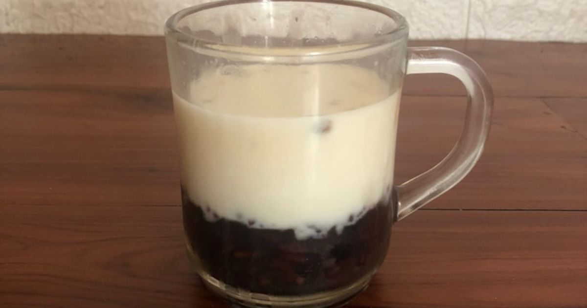Resep Es Susu Ketan Alias Es Suket oleh Ummu Kensa - Cookpad
