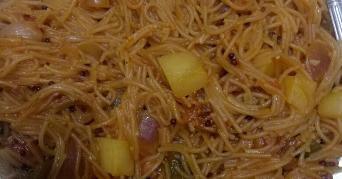 Bambino Vegetable Upma Or Vegetable Vermicelli Upma Recipe by Monika ...