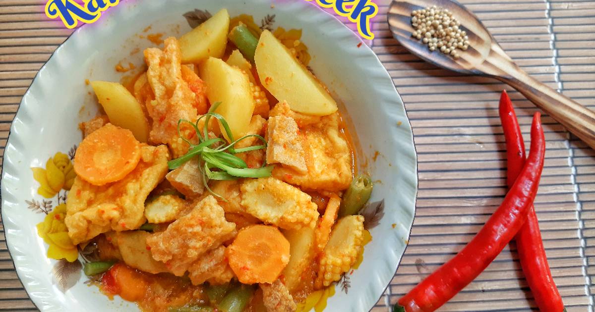 12 resep kare tahu cecek enak dan mudah - Cookpad