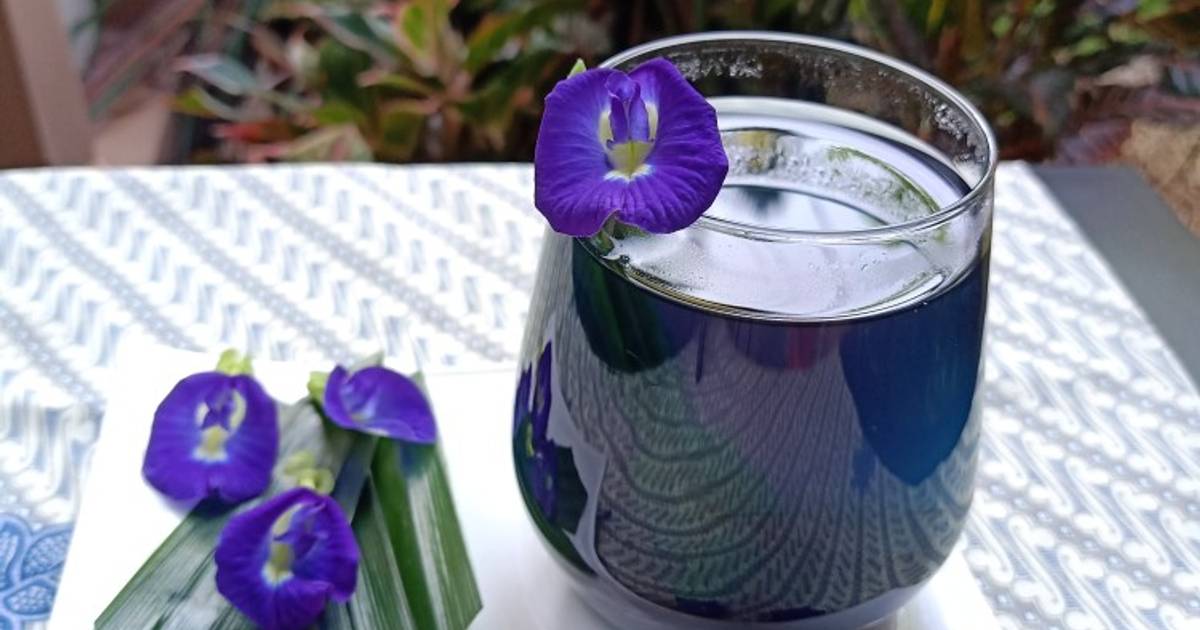 Resep Teh Jahe Pandan Telang oleh Isnawati - Cookpad