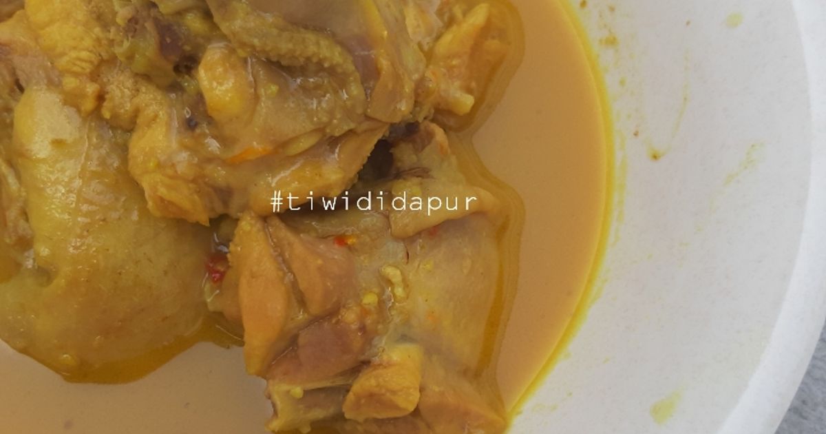 Resep Kari Ayam oleh tiwididapur - Cookpad