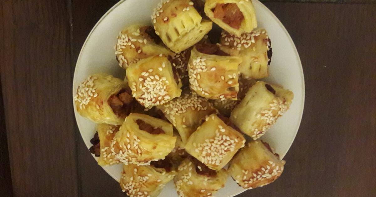 Resep Puff pastry isi daging oleh lenny - Cookpad