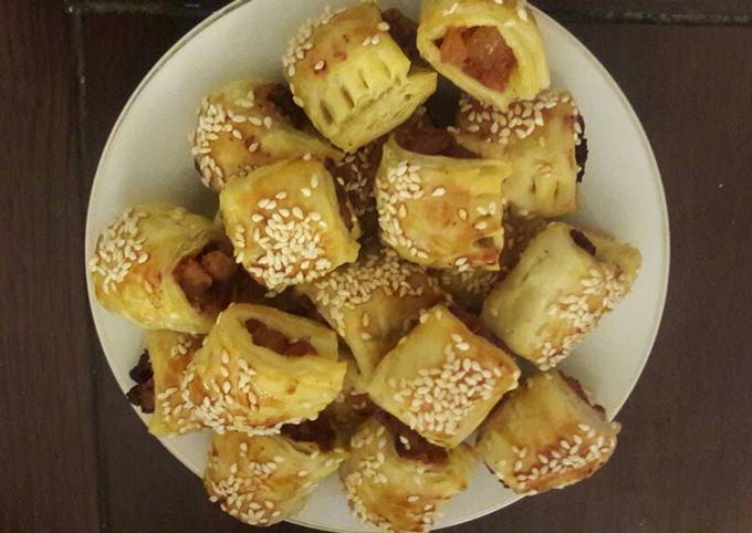 Resep Puff pastry isi daging oleh lenny - Cookpad