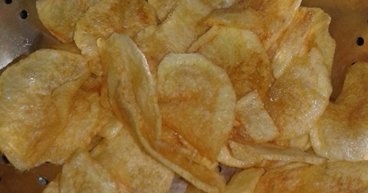 Papas fritas tipo snacks súper fácil!!!!!🙌👏 Receta de Dayara Jacky- Cookpad