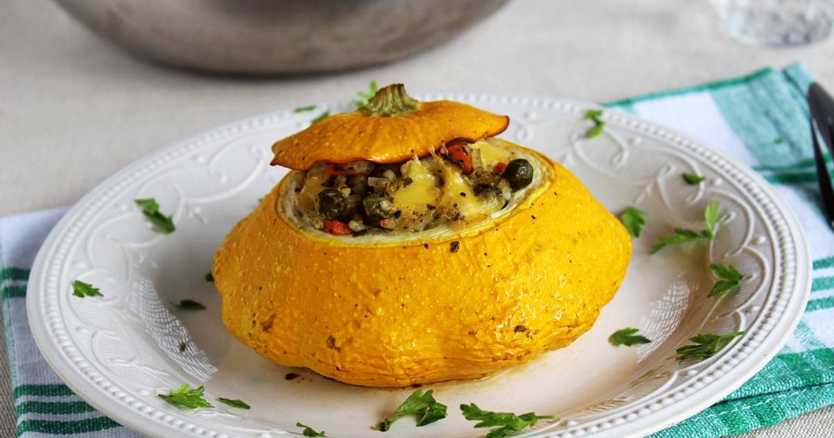 Patiszon zöldséges-sajtos töltelékkel | Gizi (Gizi-receptjei blog ...