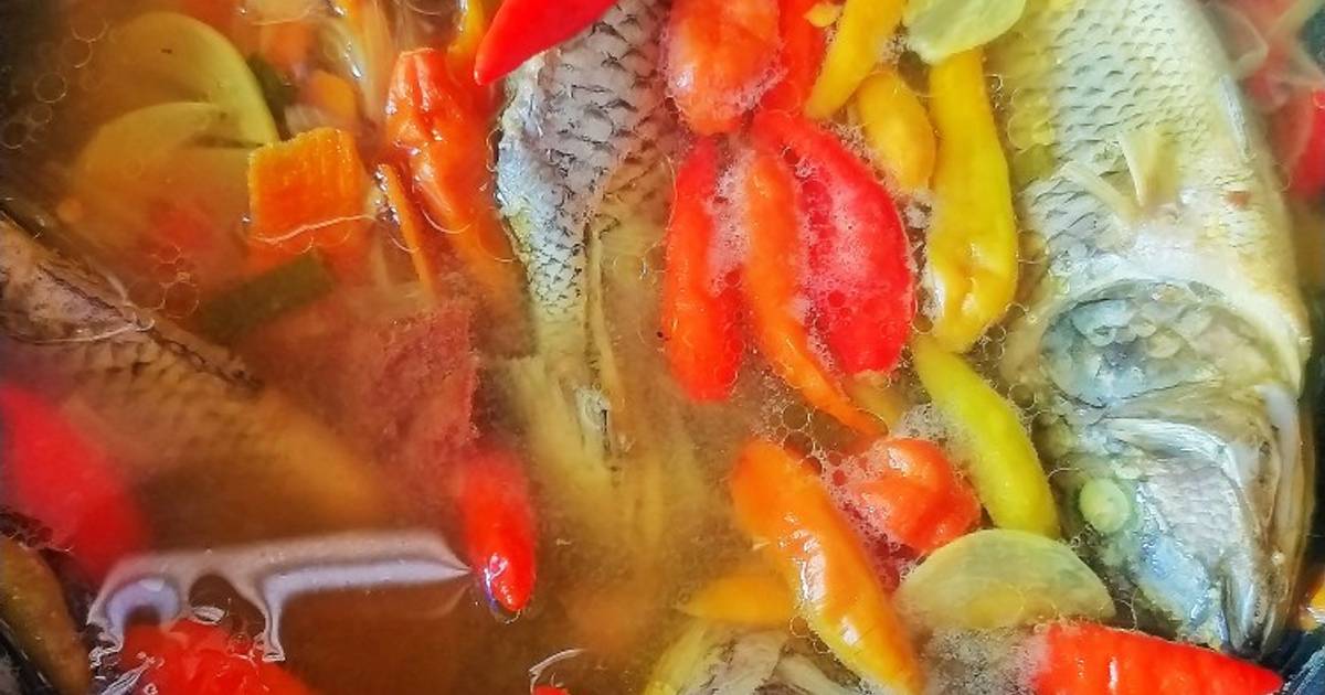 Resep Pindang kuning mujahir / Kelo asem iris mujair / #asemasemmujair ...