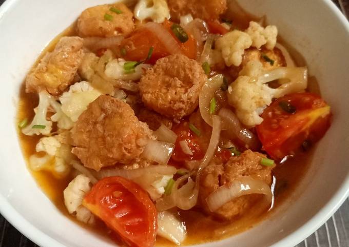 Resipi Tauhu Jepun Masak Tumis oleh Aznie Khasri - Cookpad