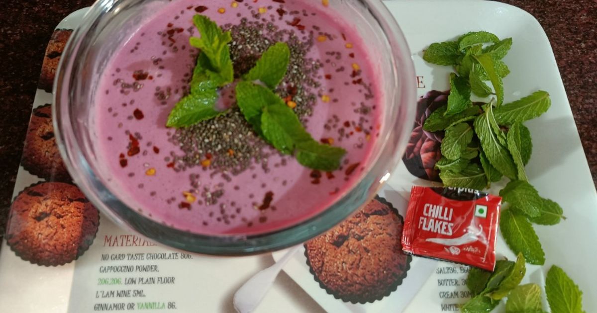 Beetroot Curd Recipe by Seema Sharma - Cookpad