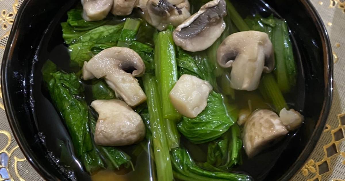 Resep Sayur sawi jamur oleh tyarafani - Cookpad