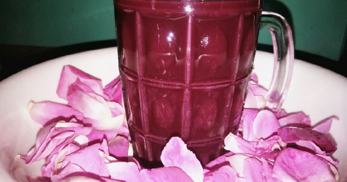 Lemon Gulkand Rose Sharbat Recipe by Jiya Romman - Cookpad