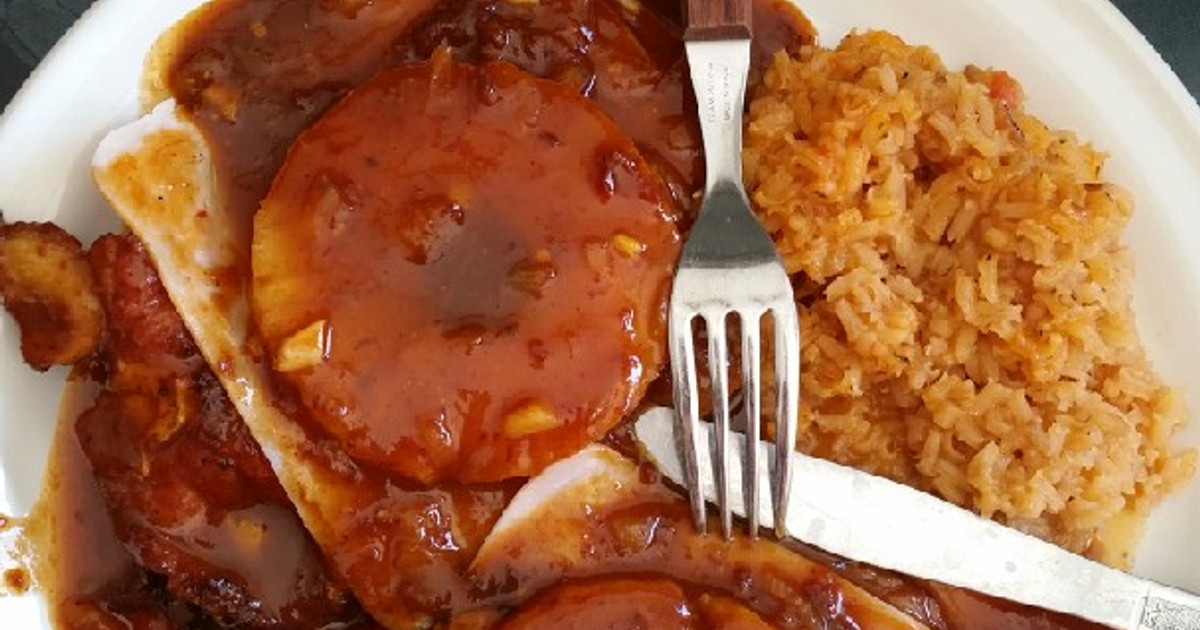 Chuletas A La Hawaiana En Chipotle Receta de Soto Yanetsita- Cookpad
