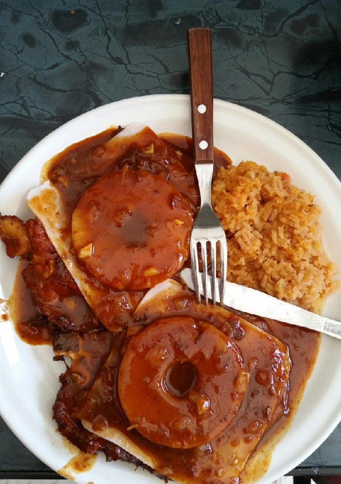 Chuletas A La Hawaiana En Chipotle Receta de Soto Yanetsita- Cookpad